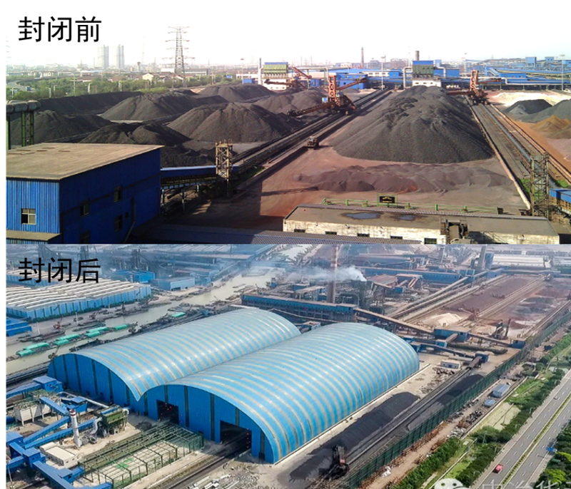 4 million tons comprehensive raw material yard of phase I project of ...