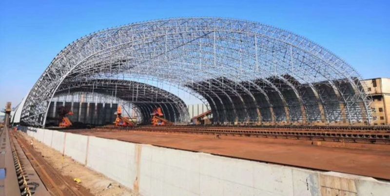 4 million tons comprehensive raw material yard of Tianjin Steel